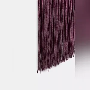 Zara | Tops | Zara Purple Fringe Strapless Top | Poshmark